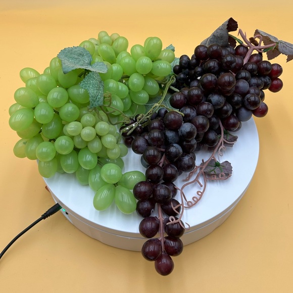 Vintage | Accents | Vintage Plastic Grapes Mid Century Large Plastic ...